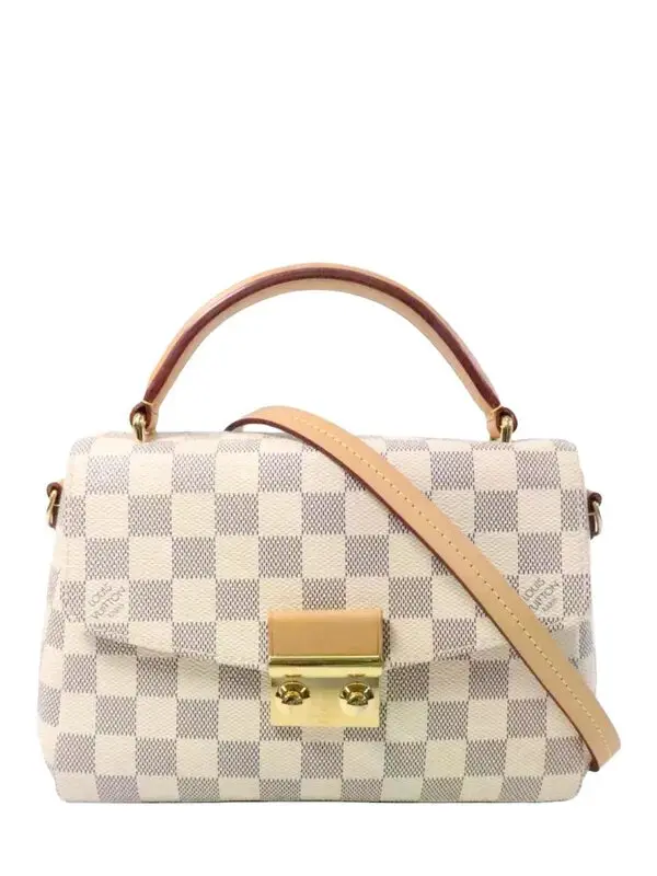 LOUIS VUITTON Croisette Two-way Handbag - White