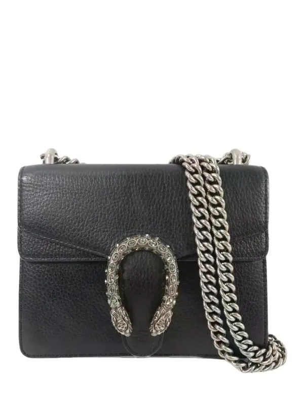 Gucci Dionysus Chain Shoulder Bag - Black