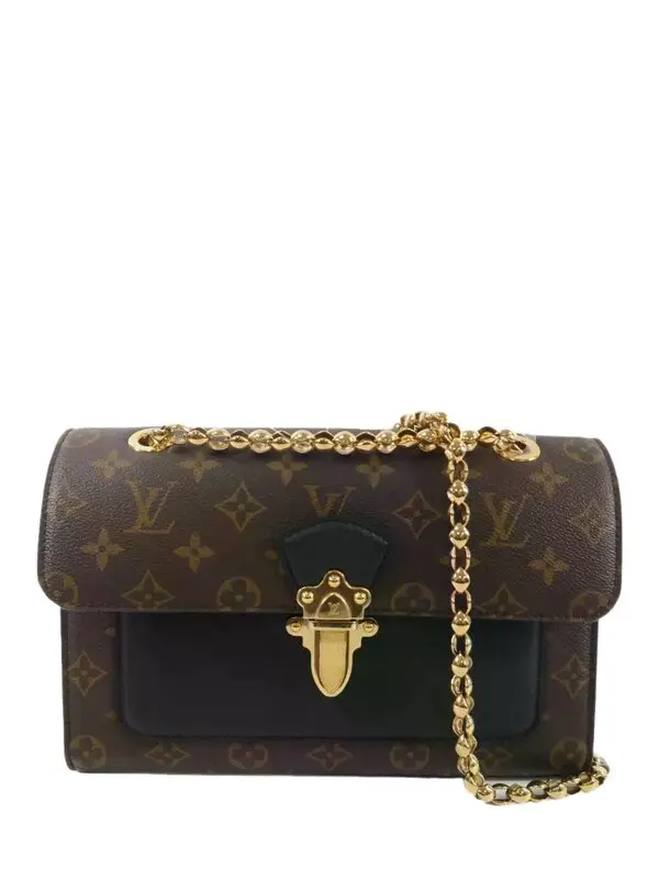 LOUIS VUITTON Victoire Shoulder Bag - Brown