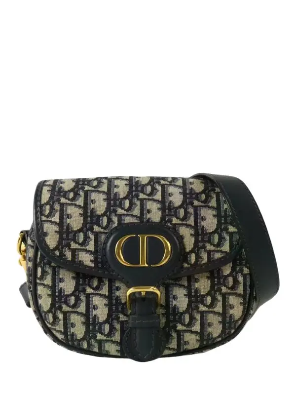 Dior Oblique Bobby Shoulder Bag - Blue