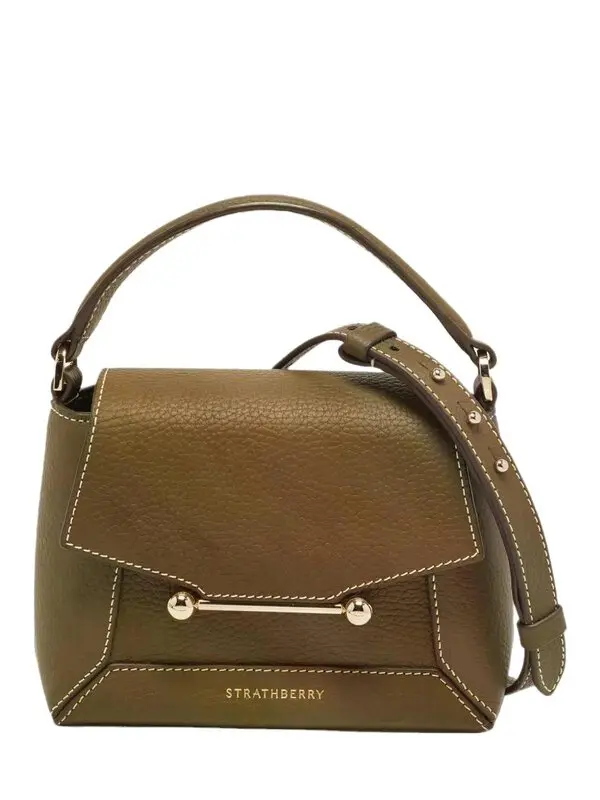 Strathberry Mosaic Nano Top-handle Mini Bag - Green