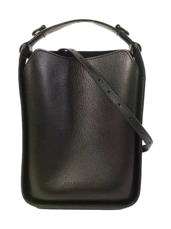 Balenciaga Tool 2.0 Grained Leather Tote Bag - Black