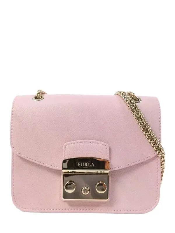 Furla Metropolis Chain Shoulder Bag - Pink