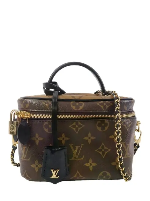 LOUIS VUITTON Monogram Vanity Pm Bag - Brown