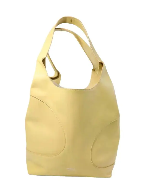 FERRAGAMO Cut-out Shoulder Bag - Yellow