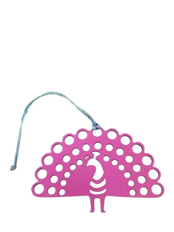 Hermès Petit H Peacock Charm - Pink