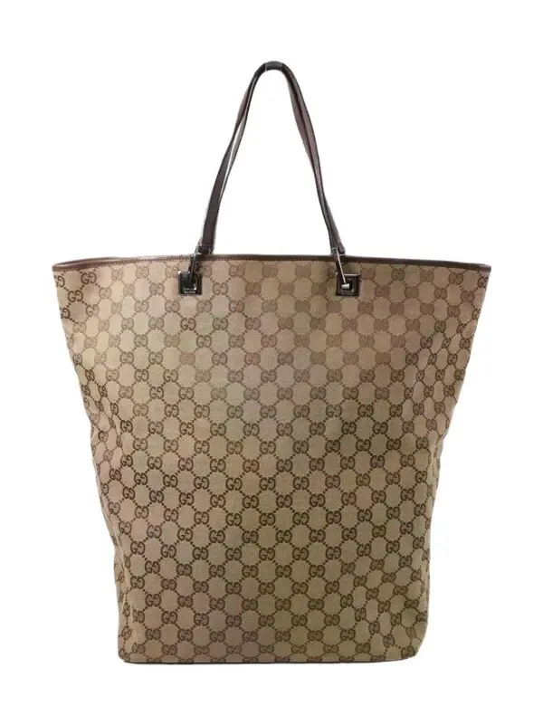 Gucci Gg Canvas Tote Bag - Neutrals