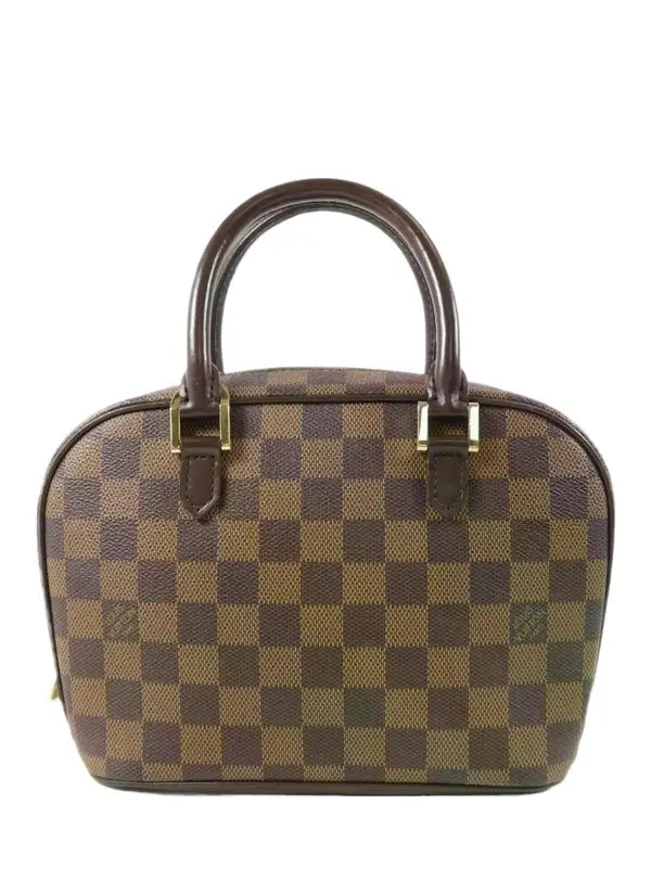 LOUIS VUITTON Mini Sarria Damier Tote Bag - Brown