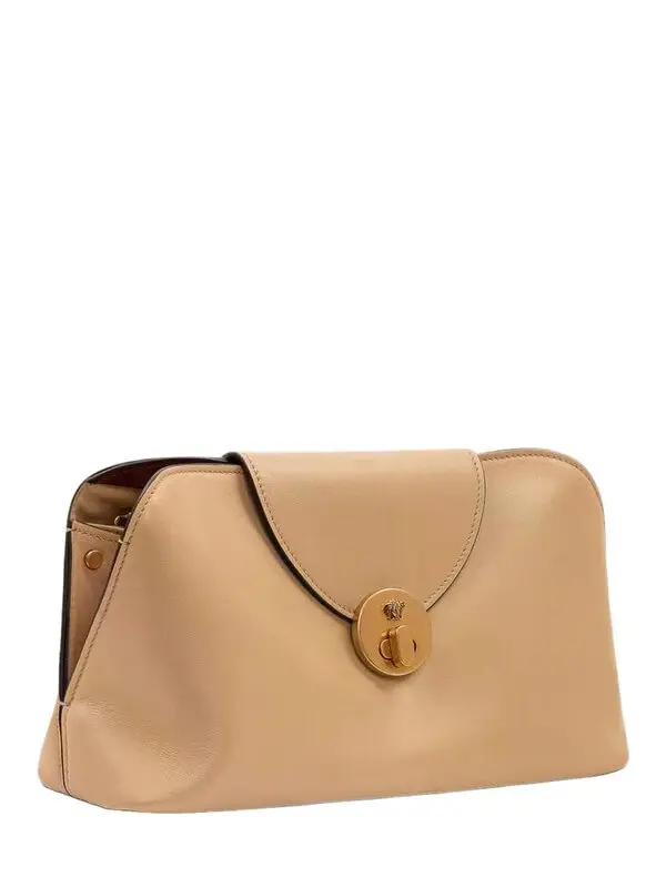 Versace Medusa Plaque Shoulder Bag - Neutrals