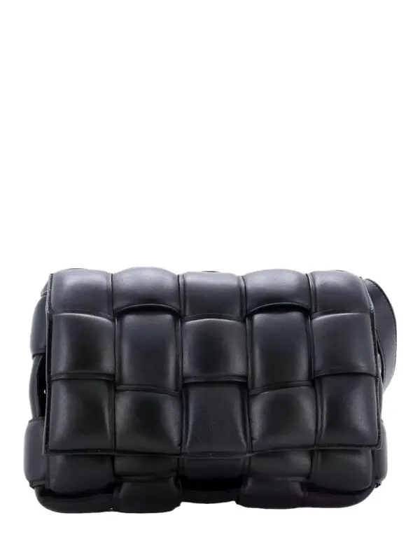 Bottega Veneta Cassette Padded Maxi Crossbody Bag - Black