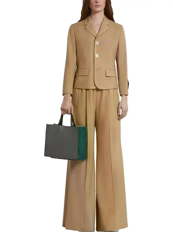 Marni Museo Soft East/west Tote Bag - Green