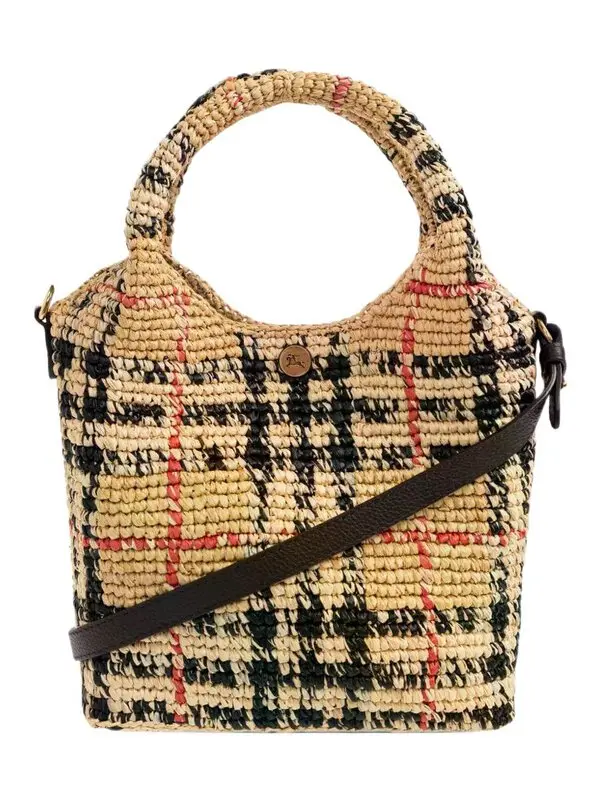 Burberry Mini Margate Tote Bag - Neutrals