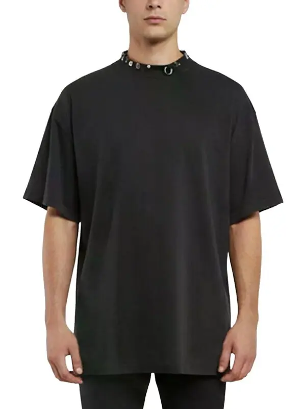 Balenciaga Distressed T-shirt - Black