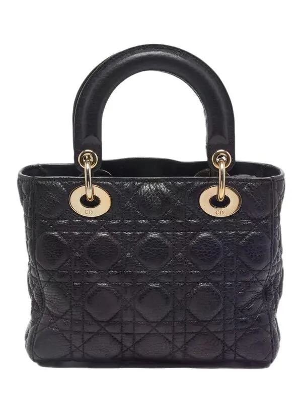 Dior Lady Tote Bag - Black
