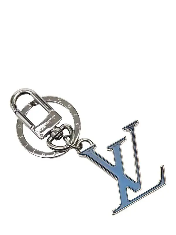 LOUIS VUITTON 2018 Chromatic Initials Holder And Bag Charm Key Chain - Blue