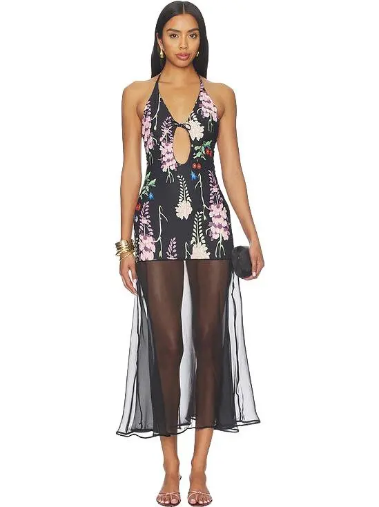 MIRAE Vanessa Dress - Black