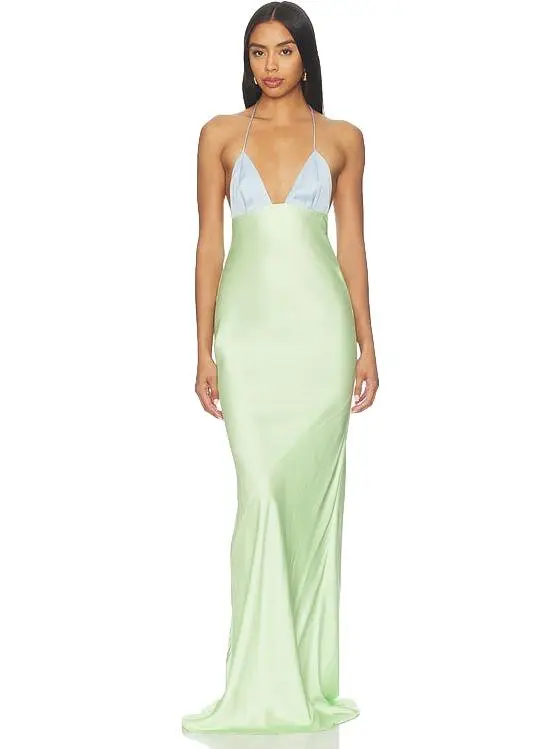 Nbd Zareen Maxi Dress - Blue
