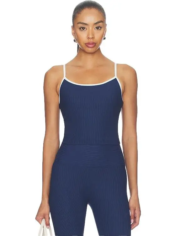 Year Of Ours Ribbed Bralette Tank - Navy