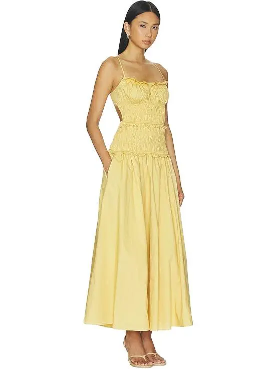 NIA Dante Dress - Yellow
