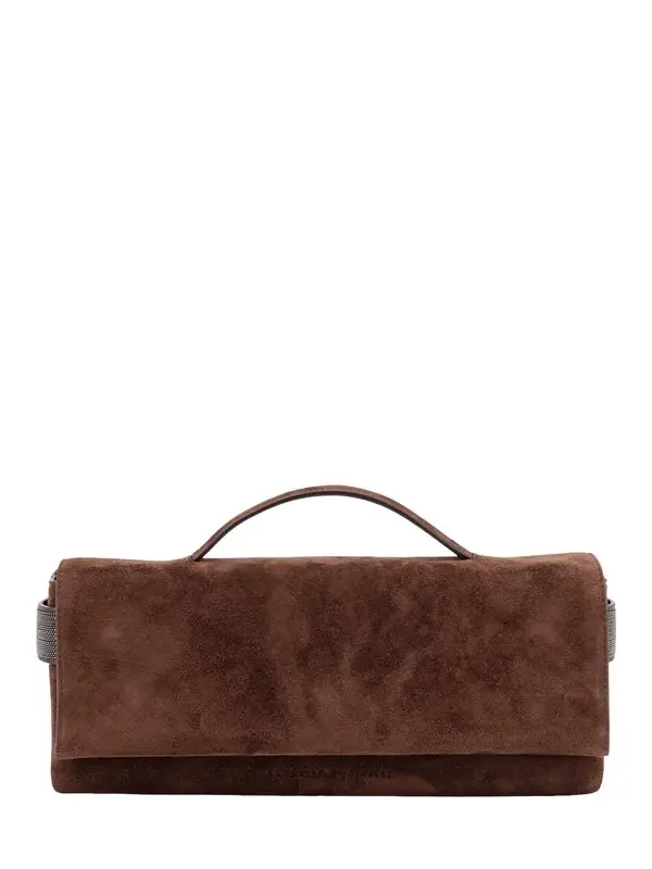 Brunello Cucinelli Suede Handbag - Multicolor