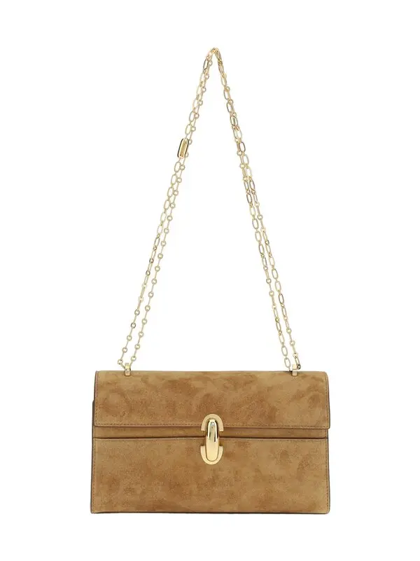 Savette Symmetry Chain Pouch - Cream