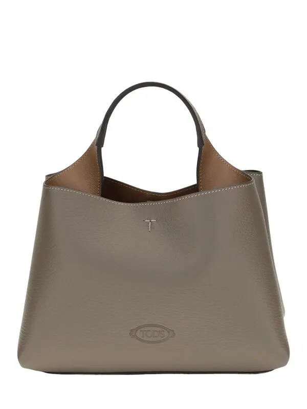 TOD'S Micro Leather Handbag - Gray