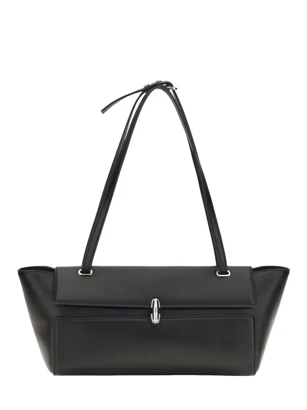 Savette Symmetry Trapeze Shoulder Bag - Black