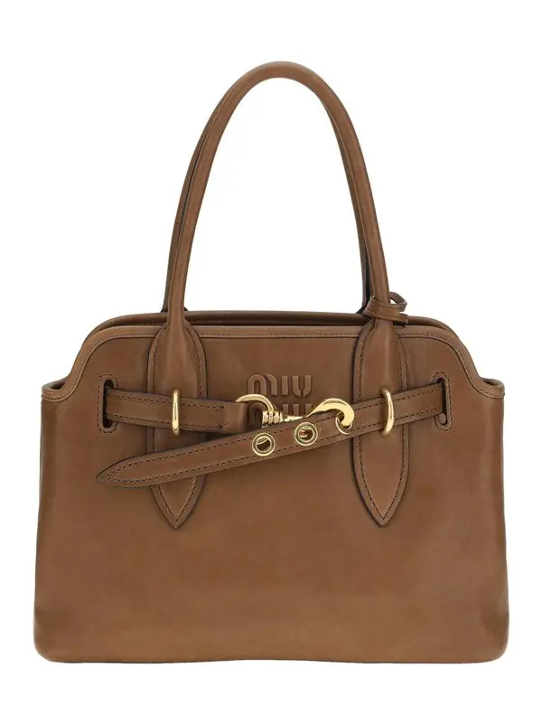 Miu Miu Aventure Handbag - Brown