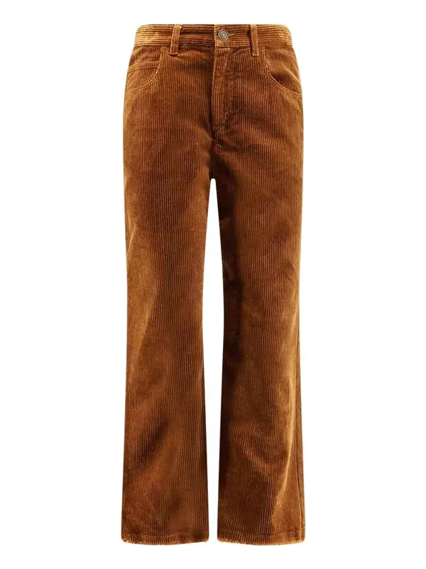 Isabel Marant Étoile Ruthie Corduroy Trousers - Multicolor