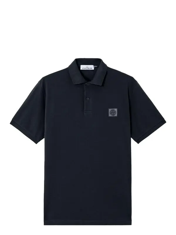 Stone Island Organic Cotton Polo Shirt - Multicolor