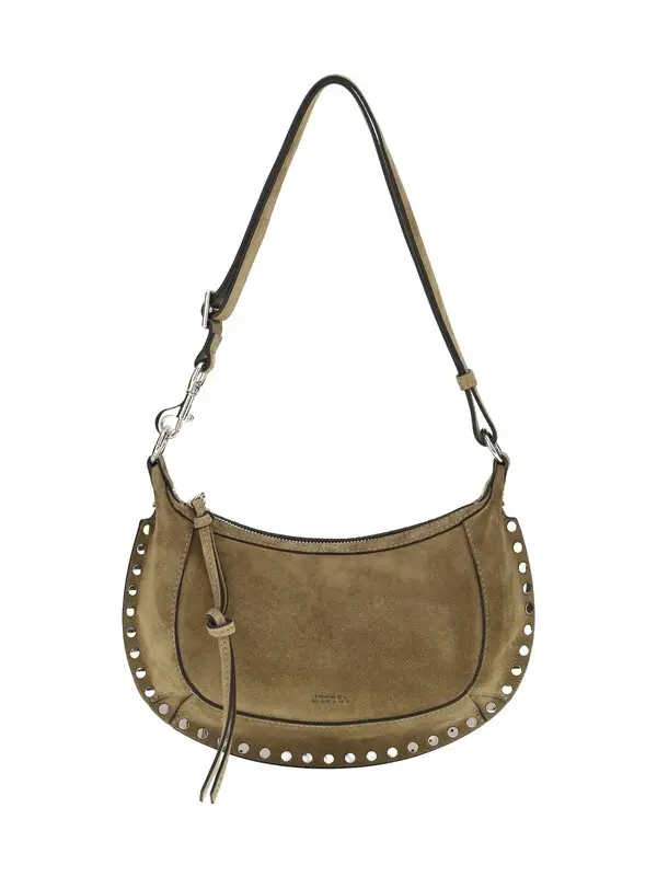 Isabel Marant Étoile Oskan Moon Shoulder Bag - Cream