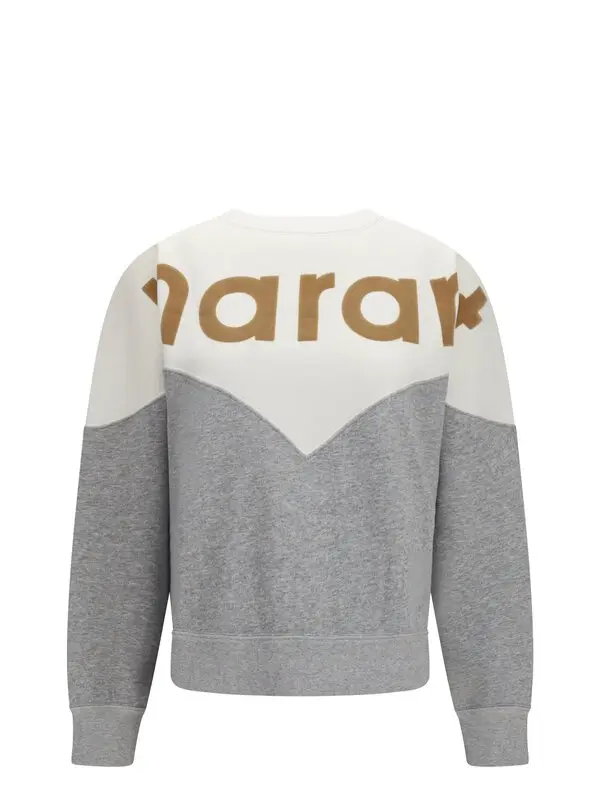 Isabel Marant Étoile Houston Monogram Sweatshirt - Gray