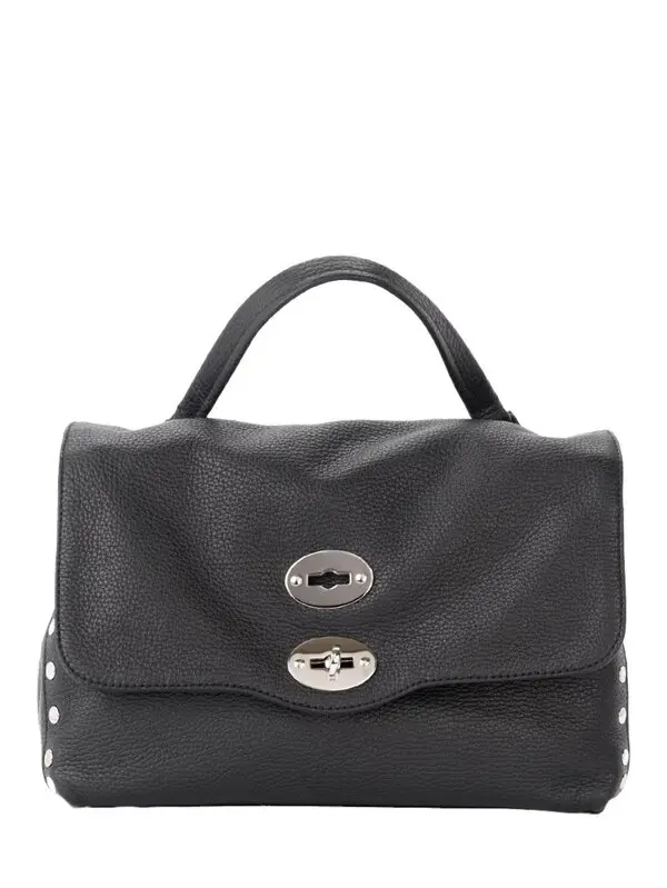 ZANELLATO Logo Shoulder Bag - Black
