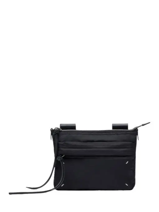 MAISON MARGIELA Zip-up Crossbody Bag - Black