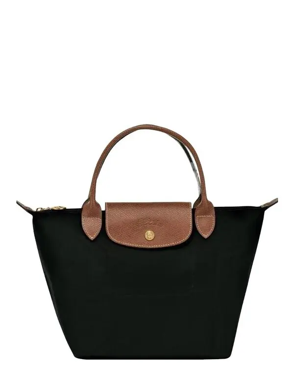 Longchamp Le Pliage Small Zip-up Tote Bag - Black