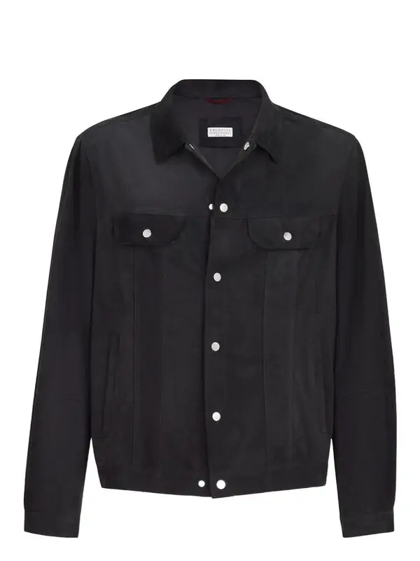 Brunello Cucinelli Four-pocket Jacket - Black