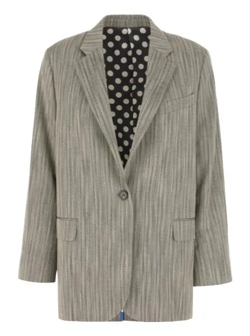 Paul Smith Long Sleeve Blazer - Gray