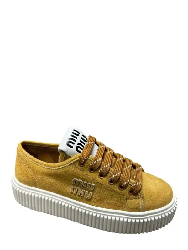 Miu Miu Lace-up Sneakers - Multicolor