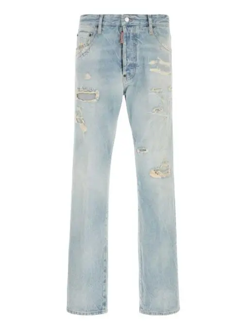 Dsquared2 Belt-loop Jeans - Gray