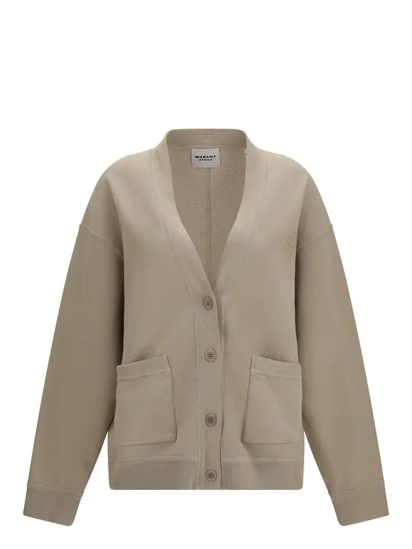 Isabel Marant Étoile Stephy V-neck Cardigan - Cream