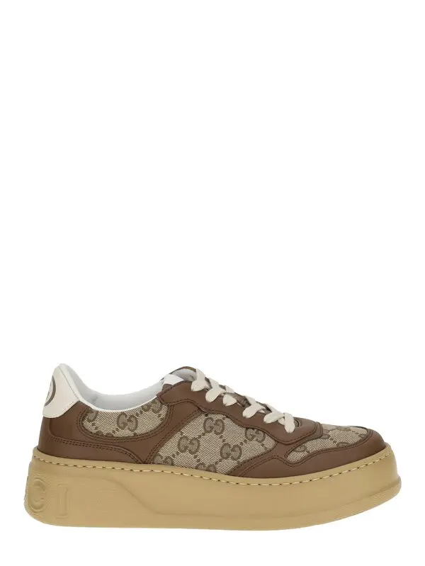 Gucci Gg Chunky Sneakers - Cream