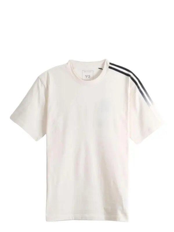 Y3 Logo Cotton T-shirt - White
