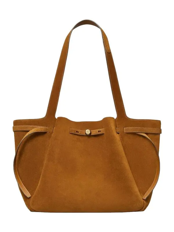Tory Burch Romy Suede Tote - Beige