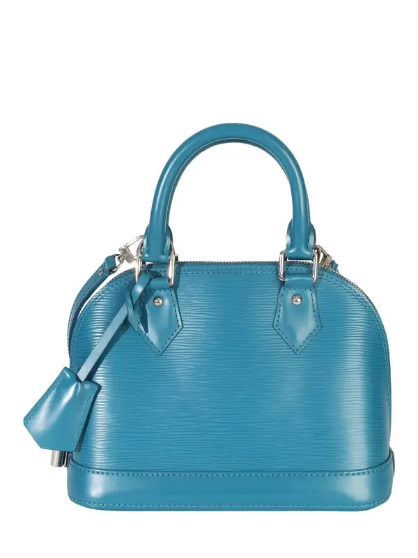 LOUIS VUITTON Epi Leather Alma Bb Top Handle Bag - Blue