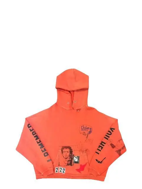 PALY HOLLYWOOD Hooded Sweatshirt - Red