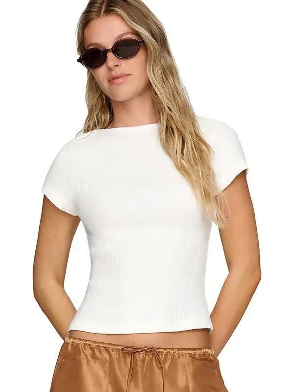Citizens Of Humanity Waffle T-shirt - Ivory