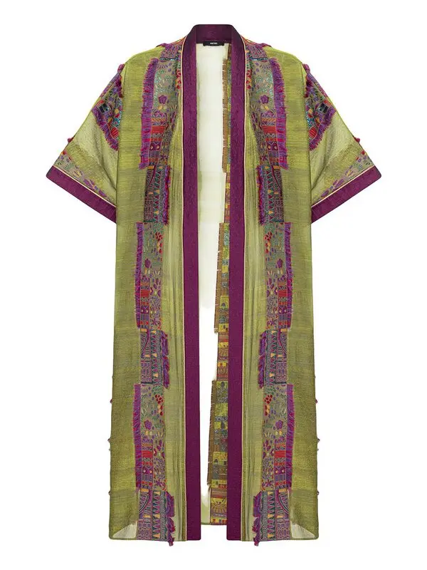 SAINT ONES Stravine Kimono - Green
