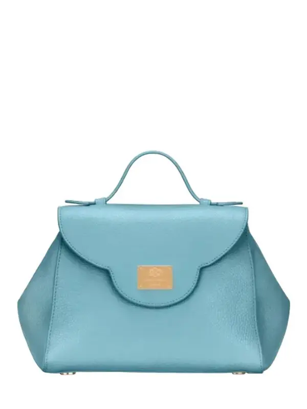 HENRY DANIEL ROMA Aida Leather Handbag - Blue