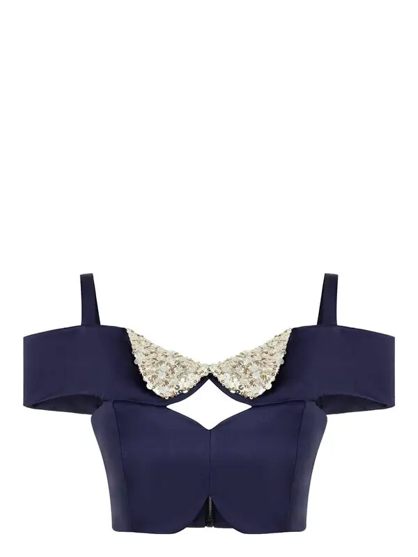 SAINT ONES Auravyn Top - Blue
