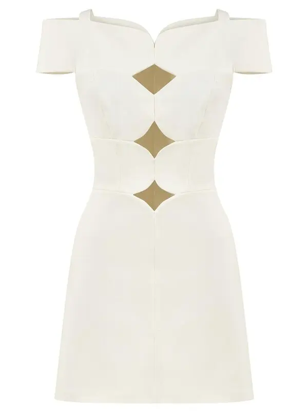 SAINT ONES Auraveyn Dress - White
